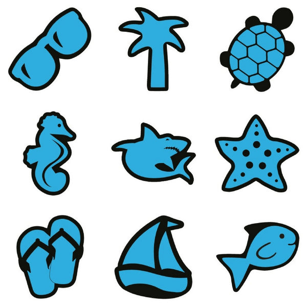 sundicators UV colour-changing stickers sunscreen reminder stickers ...